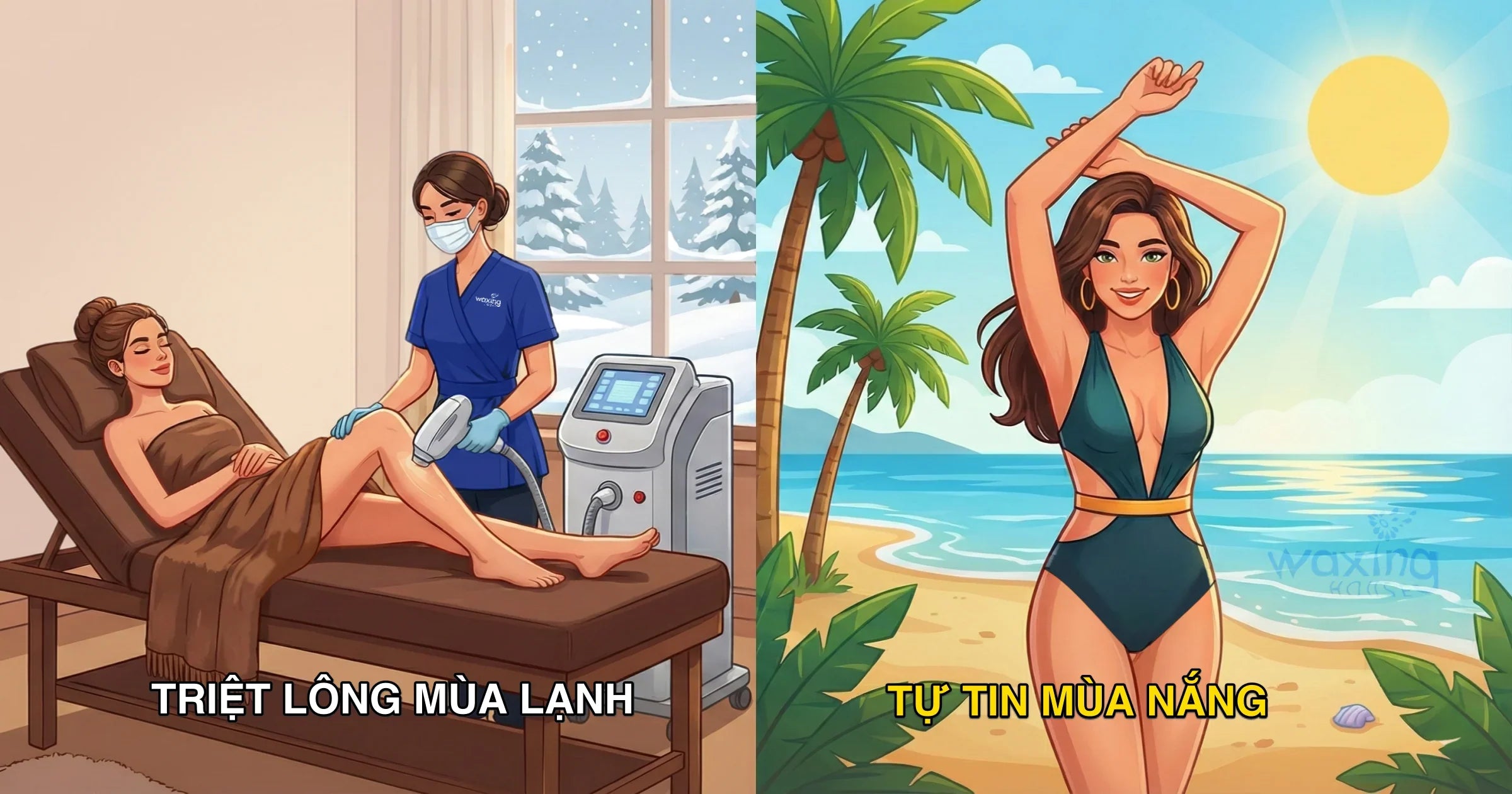 Laser Hair Removal in Winter: Hair-Free in Summer – Waxing House